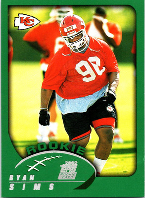 2002 Topps #329 Ryan Sims | eBay