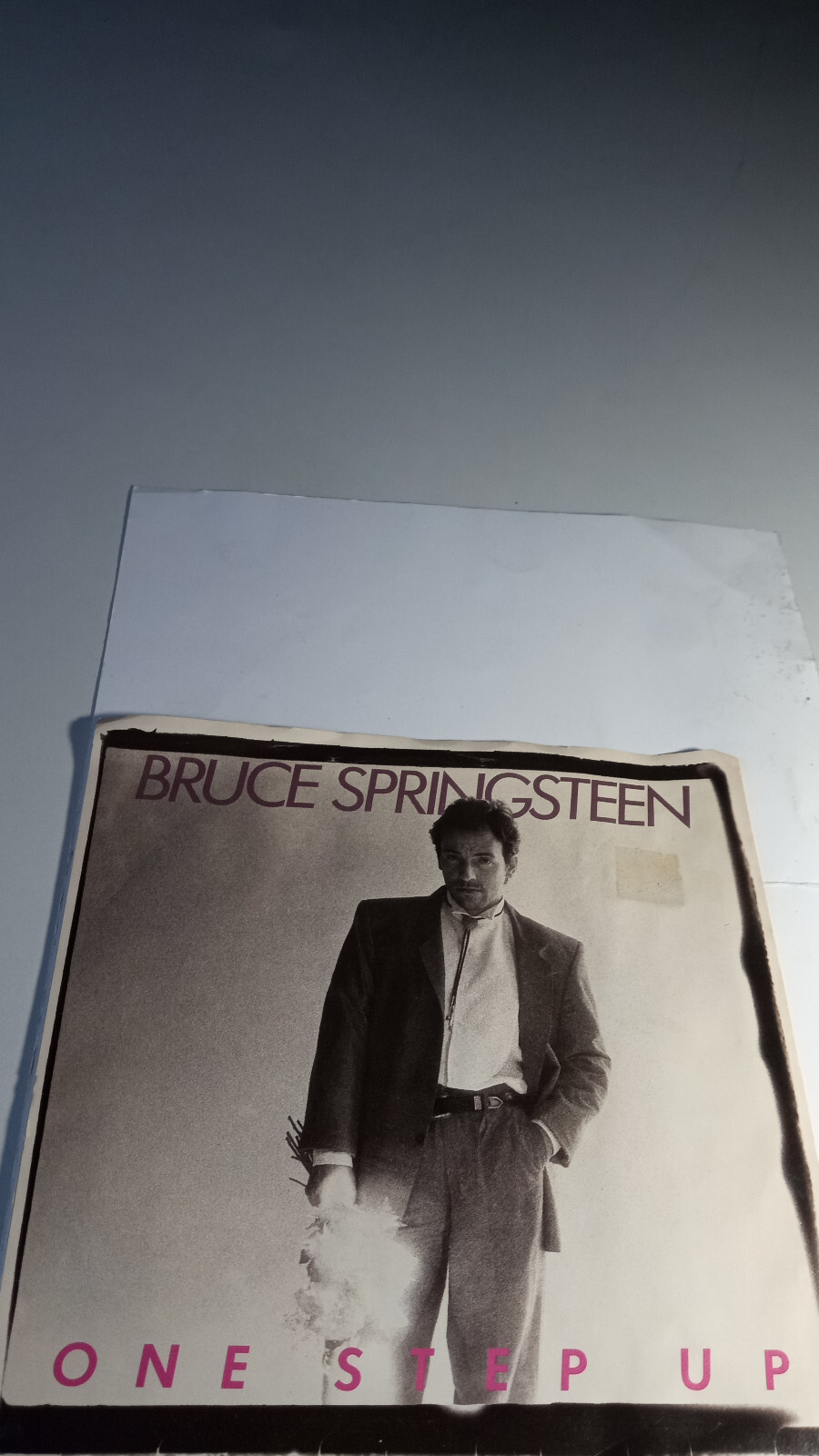 Bruce Springsteen - One Step Up - 45 Record & Picture Sleeve 1988 ...