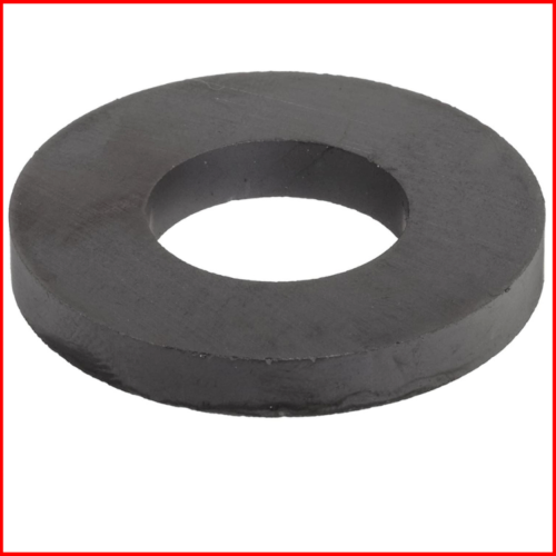 2 Pack Ceramic Ring Magnets Ferrite Strong Magnetic Material Free&Fast ...