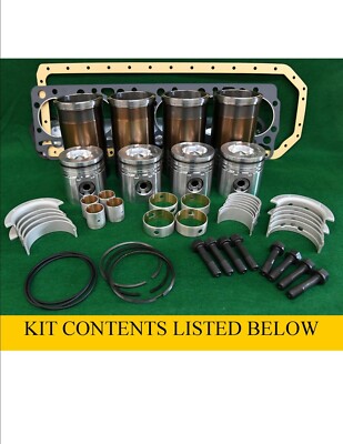 RP279 for JOHN DEERE INFRAME OVERHAUL 202 EARLY ENGINE KIT 2020 2510 ...