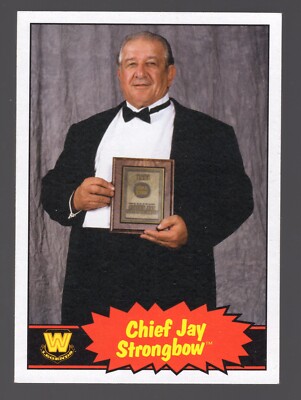 Chief Jay Strongbow 2012 WWE Pro Wrestling Trading Card Topps Wrestler ...