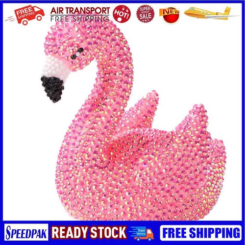 Applique Rhinestone Flamingo Kits DIY Diamond Patches Bird Art ...