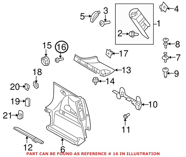 MINI 83190301639 Genuine OEM Roof Panel Screw for sale online | eBay