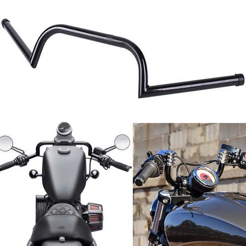 7/8" Motorcycle Handlebar Drag Z Bar For Harley XL 883 Chopper Bobber ...