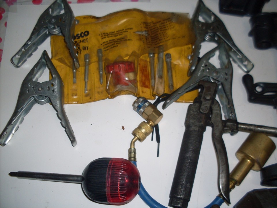 Vintage TOOL LOT AUTO SHOP Accessory REPAIR SHOP OLD SCHOOL | eBay