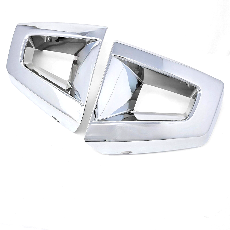 Chrome Front Bumper End Trim Bezel Cover Cap Molding For 2006-2010 ...
