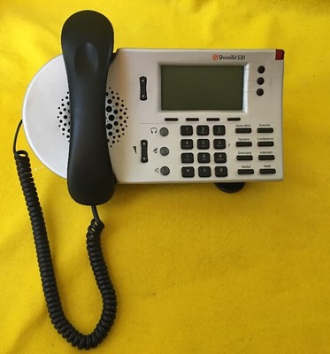 ShoreTel 530 IP VoIP Phone SILVER FACE Black IP Telephone Model S2 | eBay
