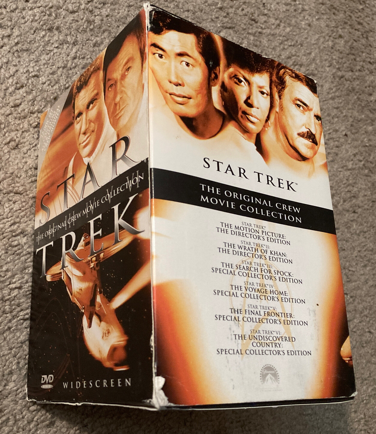 Star Trek Original Crew Movie Collection DVD Box Set | eBay