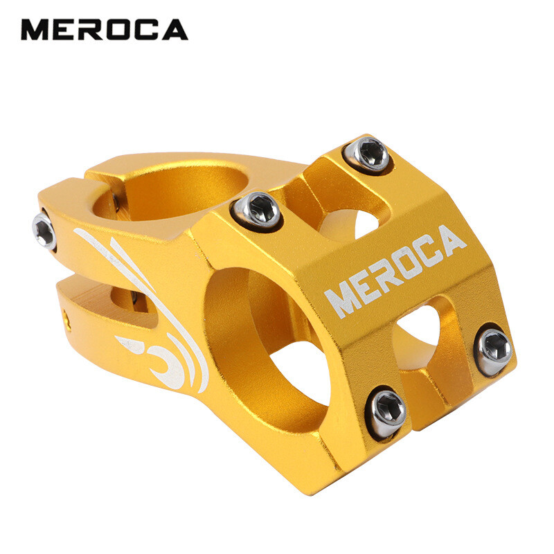 Meroca Bicycle Handlebar Stem 45mm - Mountain Bike Stem 31.8mm Direct ...