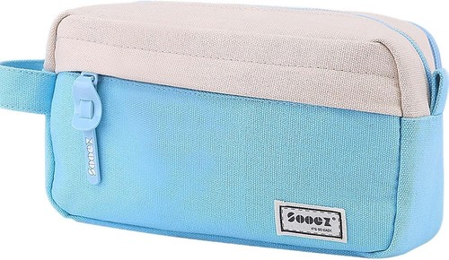 Sooez Big Capacity Pencil Pen Case, Upgraded Canvas Sky Blue | eBay