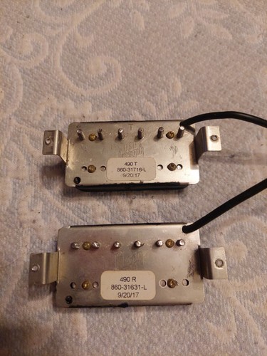 Gibson 490T, 490R Humbucker Pickup Set | eBay