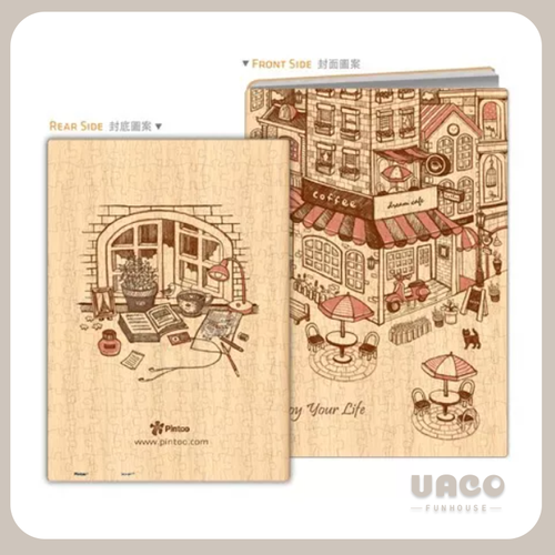 《Pintoo》3D Puzzle A5 Notebook Book Cover - Love Corner (329pcs) | eBay