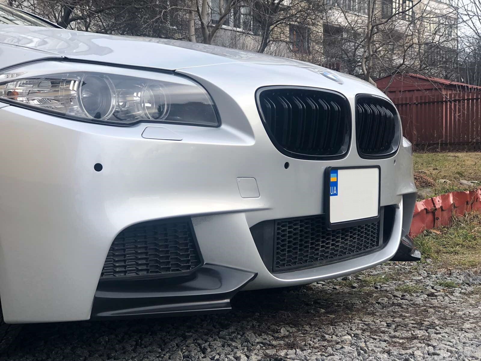 bmw f10 f11 front sides diffuser for Mpack Bumper Splitter Lip Spoiler ...