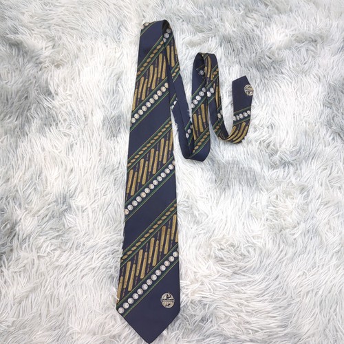 VTG Rembrandt ACB Carlton & United Cricket Series Tie Mens Navy Blue ...