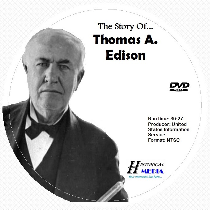 THE STORY OF THOMAS A. EDISON (DVD) (NTSC) | eBay