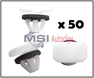 50 x FORD TRANSIT TOURNEO CONNECT WHEEL ARCH TRIM PLASTIC CLIPS ...