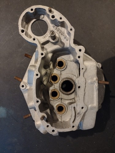 Vintage Harley Right Side Case Engine Motor Half Flathead 45” 45 Wr Wl ...