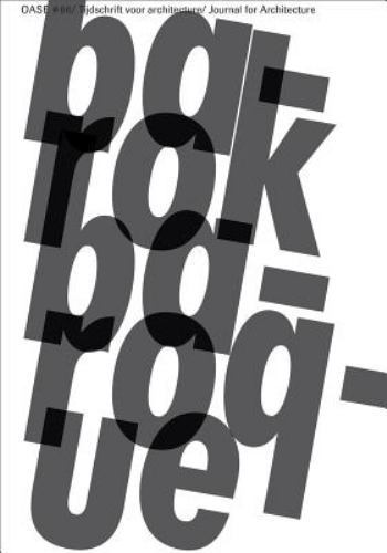 OASE 86: Baroque by Maarten Delbeke (2012, Trade Paperback) for sale ...