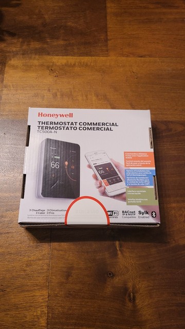 Honeywell TC500A-N Commercial Connected Touchscreen Thermostat for sale ...