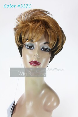 Soul Tress Pazazz Synthetic Short Soft Full Straight Tapered Back Sia ...