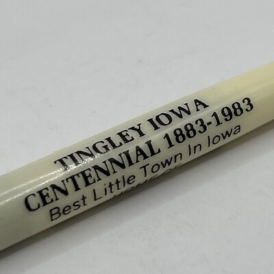VTG Ballpoint Pen Tingley Iowa Centennial 1983 | eBay