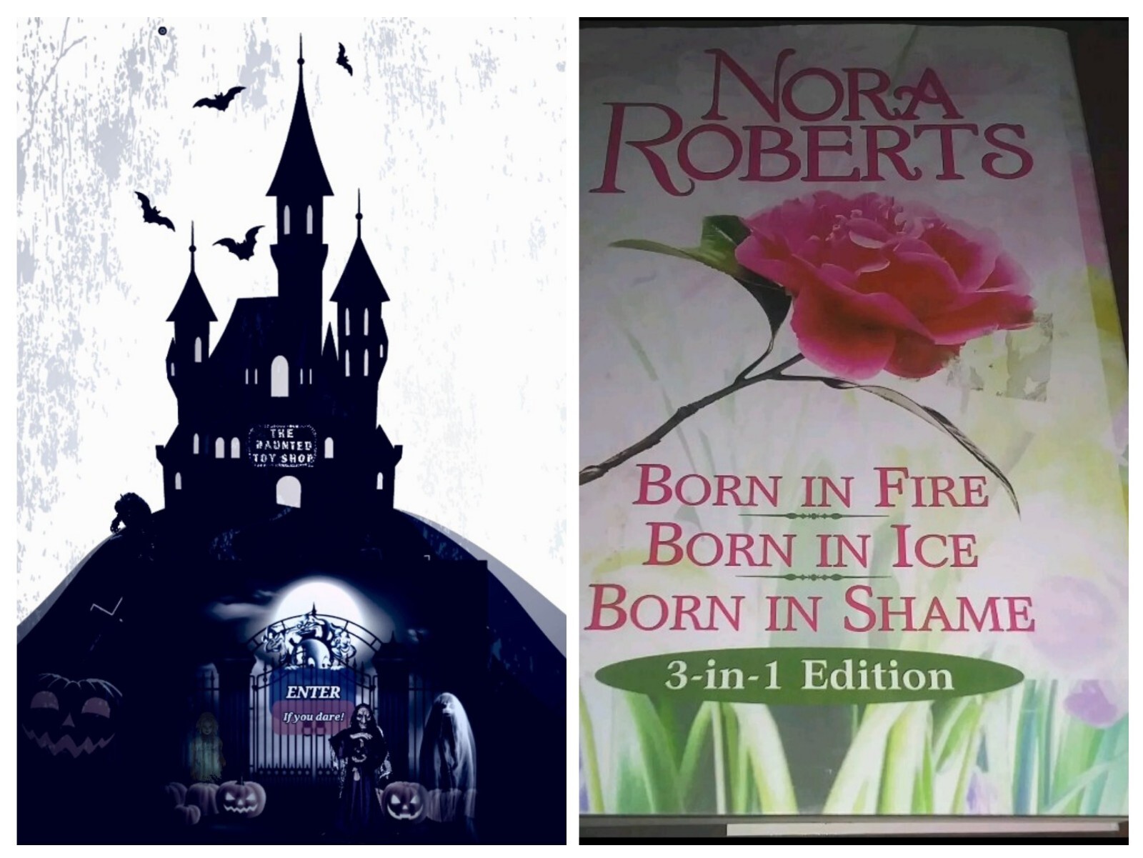 3-In-1 Edition Born in Fire, Born In Ice, Born In Shame By Nora Roberts ...