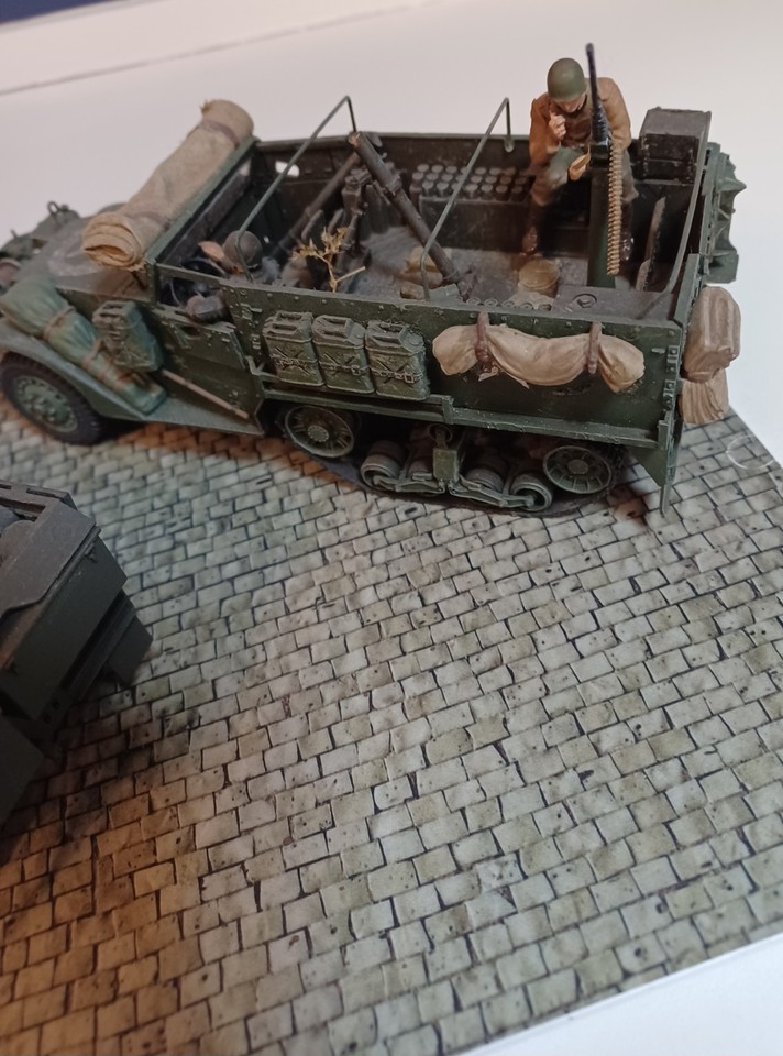 1/35 Tamiya US WWII half-track x 2 (1 x ant-aircraft and 1 x mortar ...