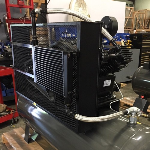 Schulz Premium Series 20-HP 120-Gallon Two-Stage Fully Packaged Air ...