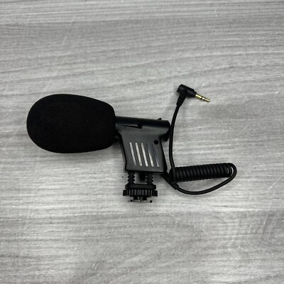 Vidpro XM-8 Mini Condenser Microphone for Digital SLRs Video Cameras ...
