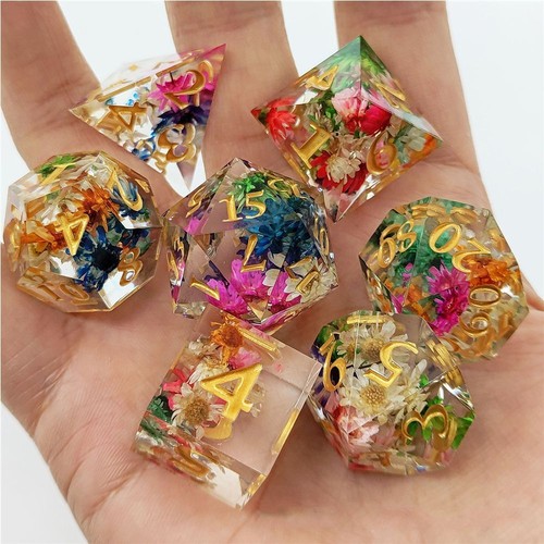 Creative For D&d DND Resin Gift Dices Dice Set Table Games Accessory ...