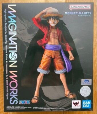 ONE PIECE MONKEY. D. LUFFY 170mm Action Figure BANDAI IMAGINATION WORKS ...