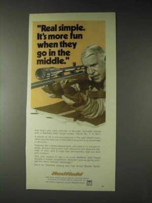 1973 Redfield 3200 Target Scope Ad - Real Simple | eBay