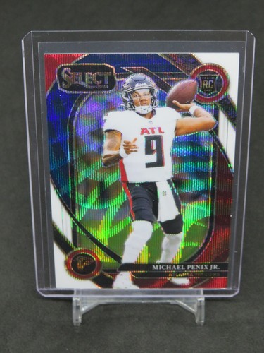 2024 PANINI SELECT MICHAEL PENIX JR. TRI-COLOR RC CLUB LEVEL /149 ...