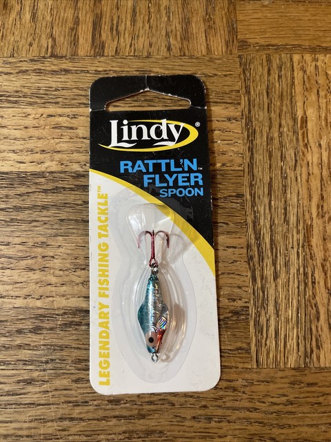 12pc Lindy Ice Jig Assortment Darter Rattln Flyer Frostee Spoon 360 Foo ...