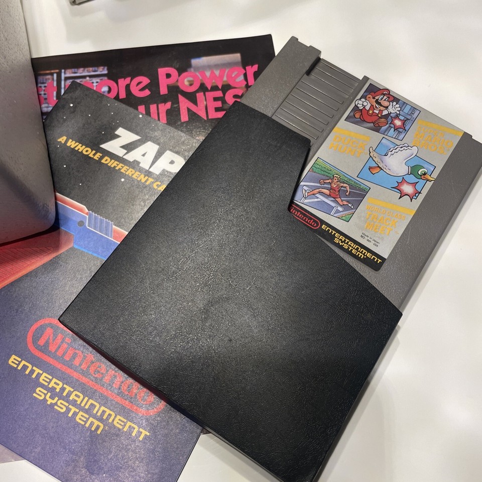 Nintendo NES Power Set COMPLETE Original Box in EXCELLENT Condition ...