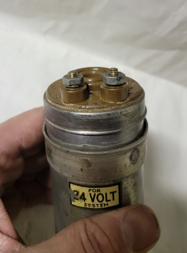 Used Auto-Lite 24 Volt Ignition Coil for Willys M38 M38A1 M170 M151 ...