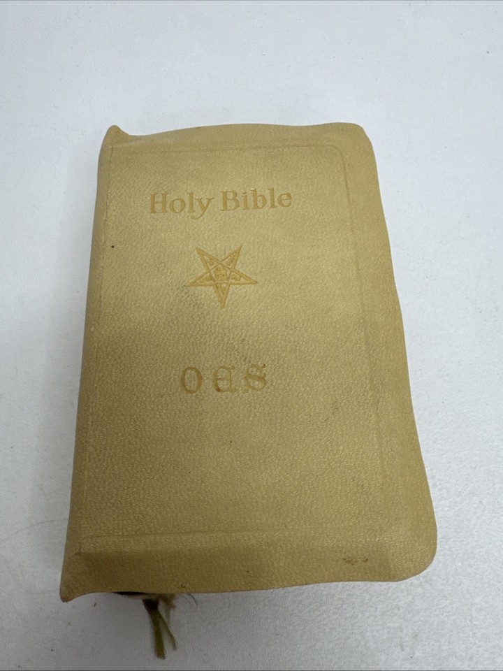Holy Bible Order Of Eastern Star, A. J. Holman Company 1941 | eBay