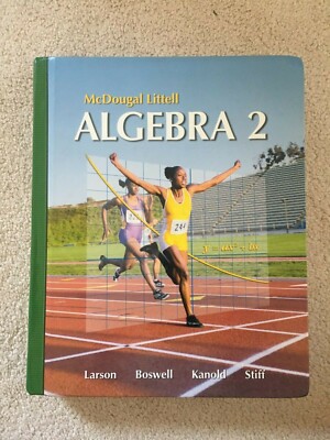 Holt Mcdougal Larson Algebra 2 Ser.: Algebra 2 by Laurie Boswell, Ron ...