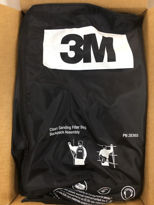 3M 28365 CLEAN SANDING FILTER BAG BACKPACK ASSEMBLY New in Box | eBay