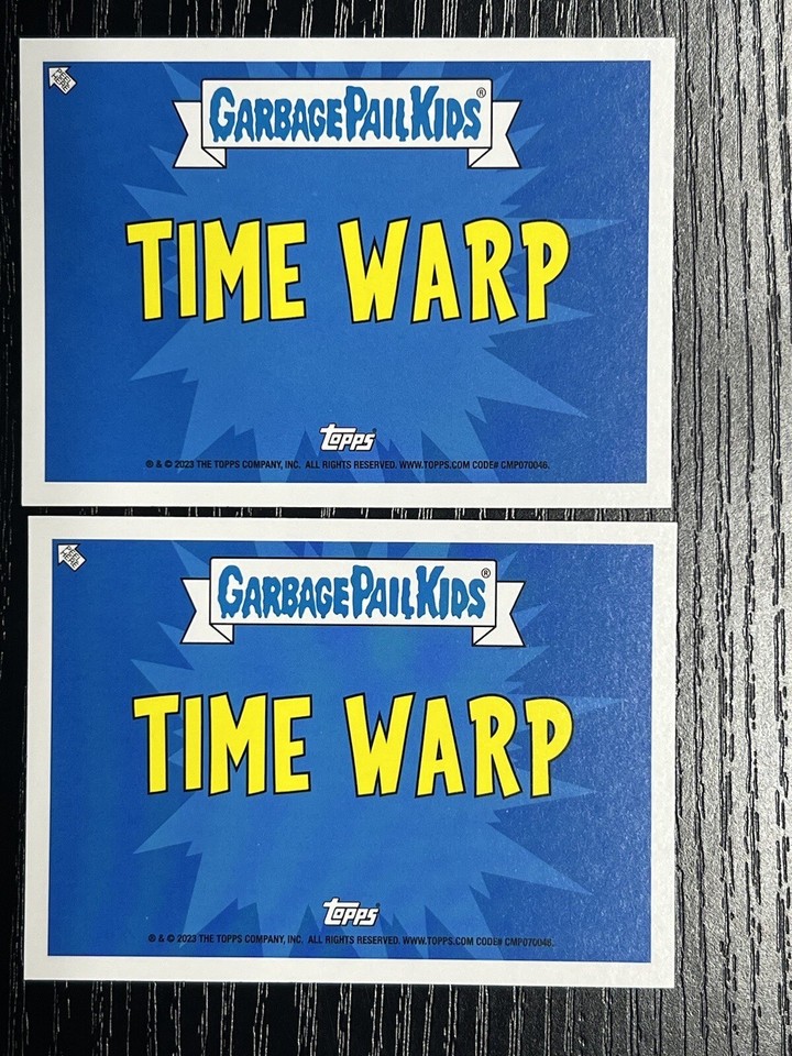 2023 SERIES 2 GARBAGE PAIL KIDS INTERGOOLACTIC TIME WARP 6a/6b | eBay