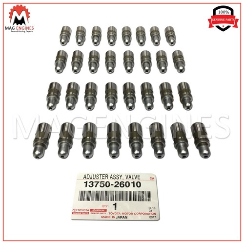 13750-26010 GENUINE OEM 32Pcs VALVE LASH ADJUSTER 1VDFTV FOR LAND ...