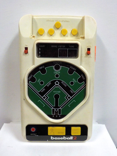 N C0415 1979 Vintage Entex "Baseball 2" Loose Handheld Game (For Parts ...