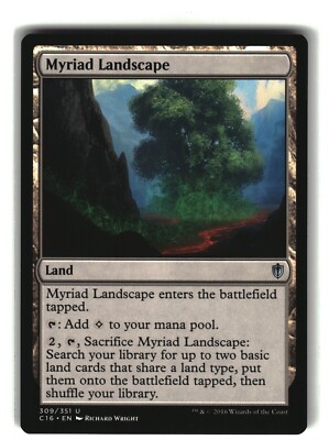 MYRIAD LANDSCAPE Commander 2016 #309 C16(NM)(MTG) | eBay