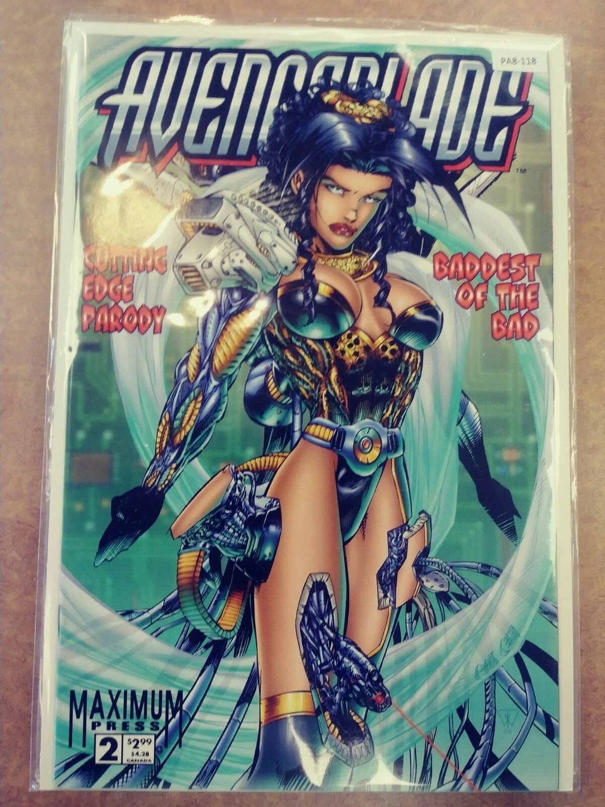 Avengeblade #'s 1 & 2 1996 Mini Series High Grade 8.5 Maximum Comic Set PA8-118 | eBay