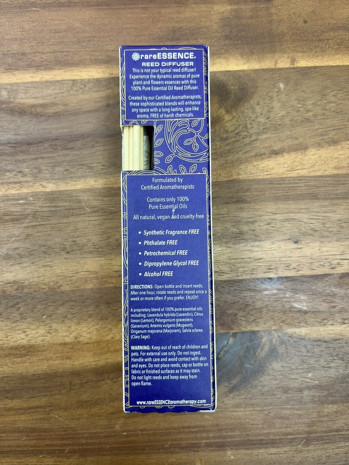 Rare Essence DREAM Essential Oil Aromatherapy Spa Reed Diffuser - NEW ...