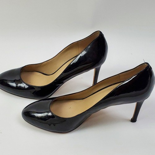 Ann Taylor Black Patent Leather High Heel Shoes Size 8 | eBay