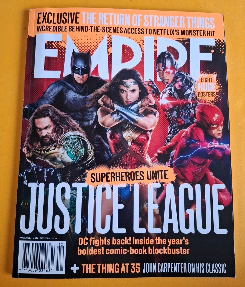 Empire Magazine: Justice League Nov 2017 | eBay Australia