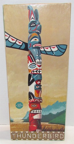 Hawk Thunderbird Totem Pole Model Kit No. 555-100 Unused in Box | eBay
