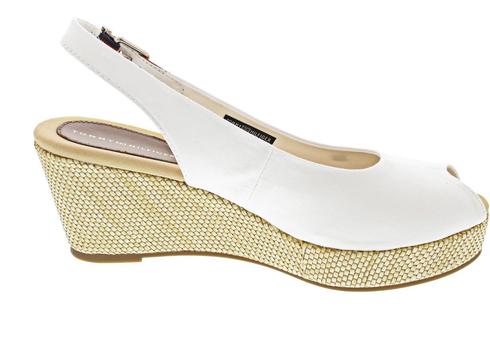 Tommy Hilfiger Iconic Elba Sling Back We Damen Sling beige | eBay.de