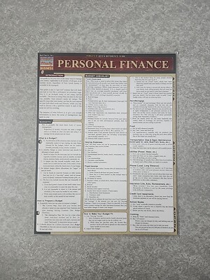 Personal Finance Reference Guide | eBay